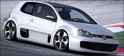 Golf tunado é atração - Vrum